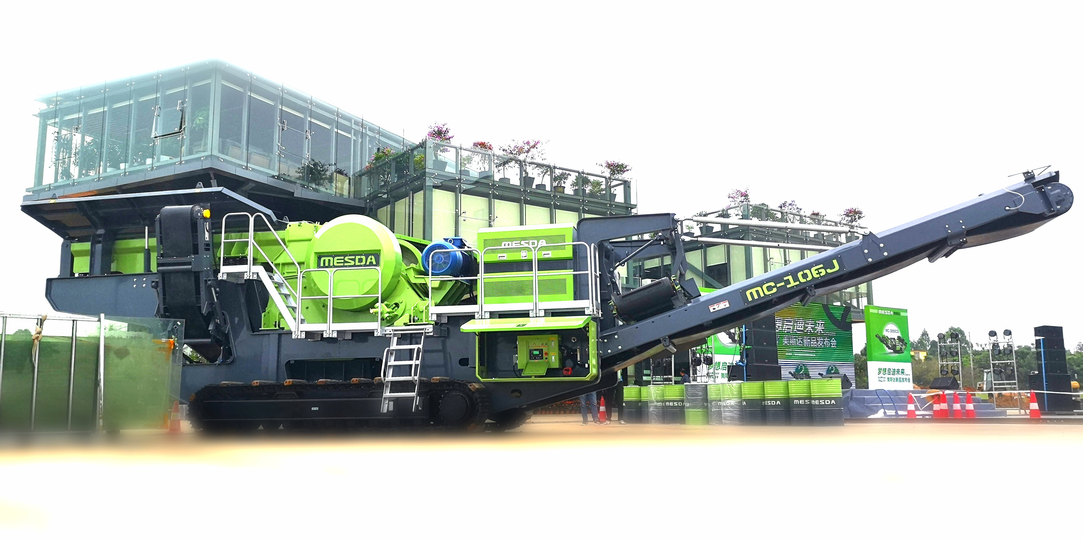 Jaw mobile crusher MC-106J - The Best Mobile Crusher (MESDA)