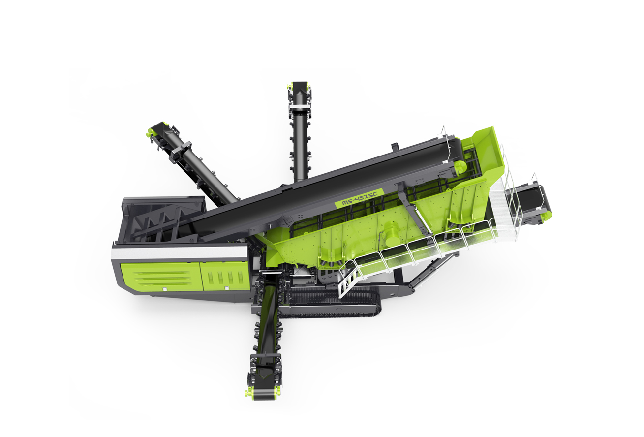 Mobile screener MS-4515C - The Best Mobile Crusher (MESDA)