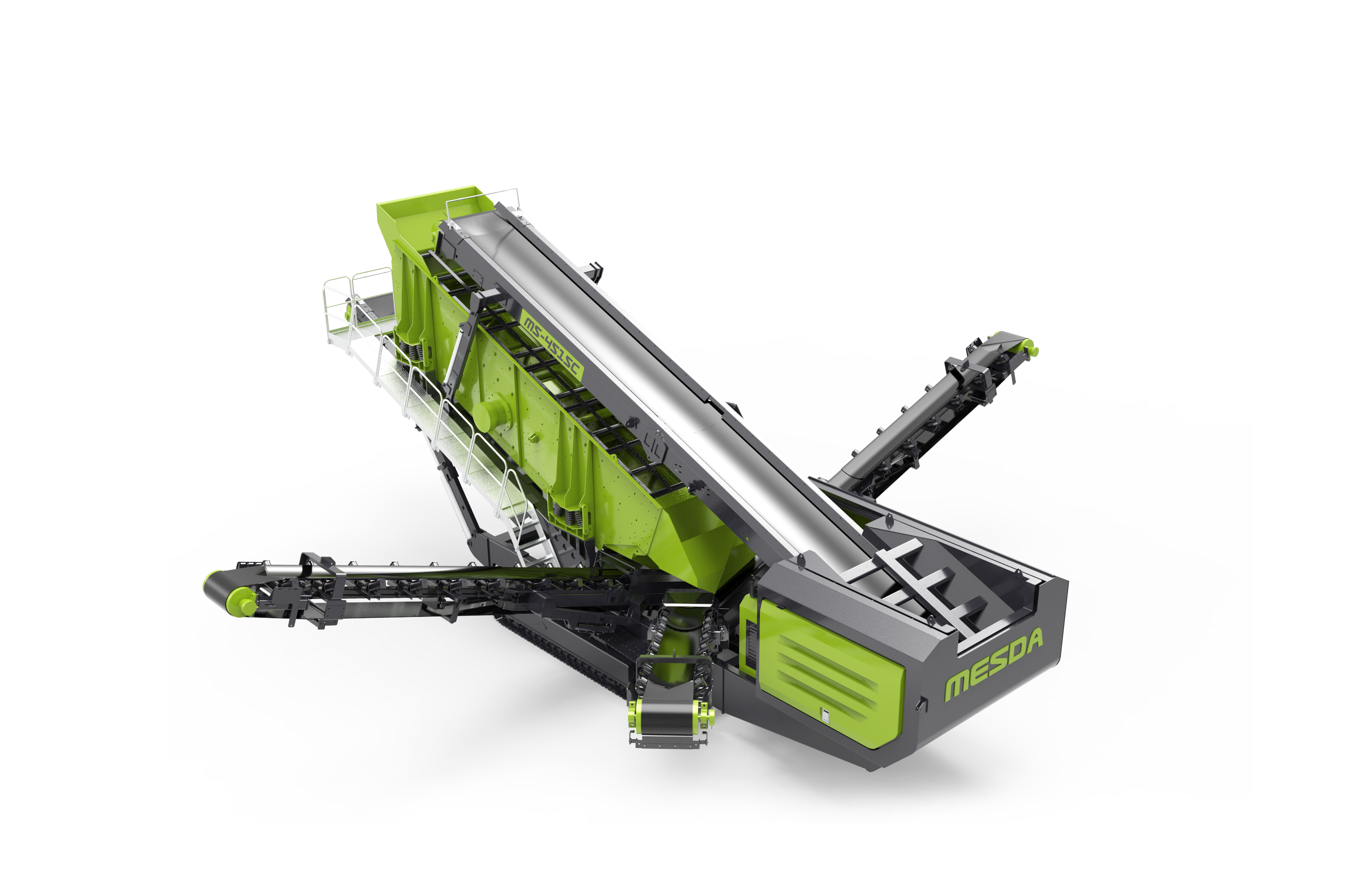 Mobile screener MS-4515C - The Best Mobile Crusher (MESDA)